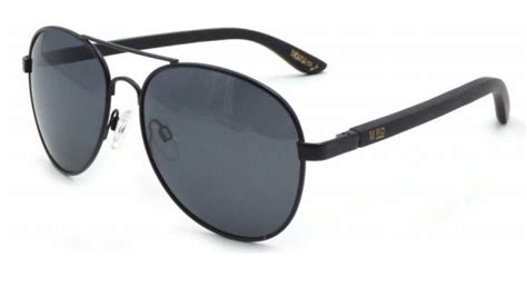 Moana Rd Sunnies Aviator Black