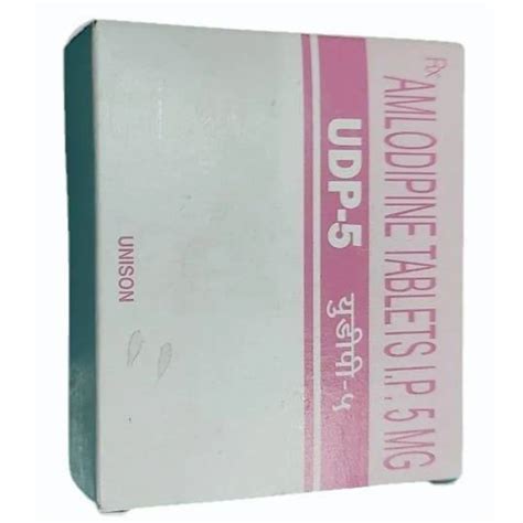 5mg Amlodipine Tablets Ip At Rs 390box Norvasc Tablets In Surat Id