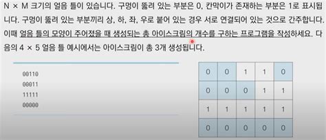 [python][알고리즘] 이코테 강의정리 dfs and bfs