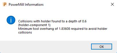 How To Check The Tool Overhang Is Safe In PowerMill