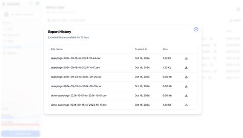 Chatbot Query Logs Denserai Docs