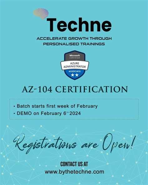 Bythetechne On Linkedin Azureadministrator Azure Az104 Micorsoft