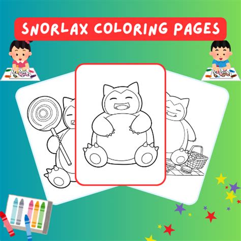 27 Snorlax Coloring Pages Free Pdf Printables At Yolocoloring