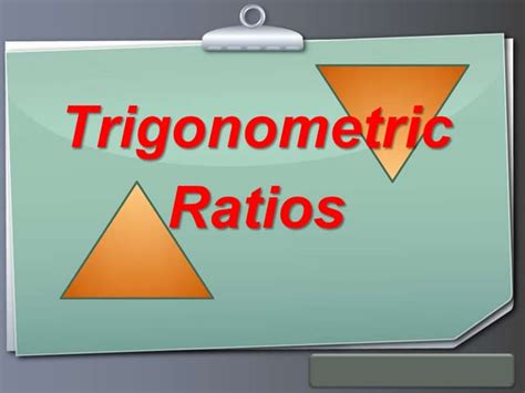 Six Trigonometric Functions Math 9 4th Quarter Week 1pptx