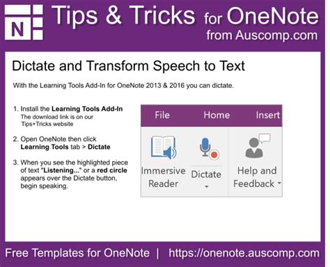 OneNote Tips And Tricks