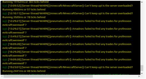 Console Spam On Server · Issue 277 · Allthemodsatm 8 · Github