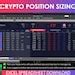 Crypto Position Sizing Tool Trading Risk Management Template Binance