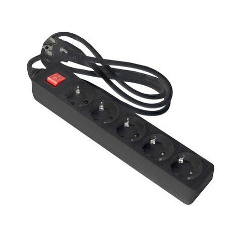 Base Negra Onlex T T Interruptor Cable Mts Tomas