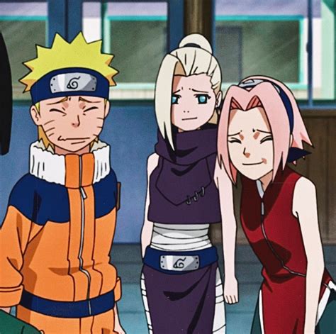 Naruto X Sakura X Ino Anime Characters