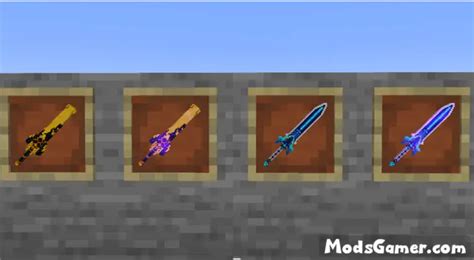 Minecraft Pe Genshin Impact Sword Pack Mod