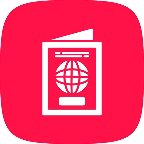 Passport Creative Icon Design 15929789 Vector Art At Vecteezy