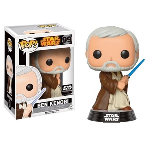 Funko Pop Star Wars Ben Kenobi 99 Exclusivo Original Colecionavel