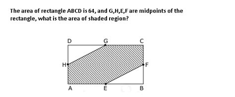 Geometry How To Get The Shaded Region Of The Rectangle Mathematics