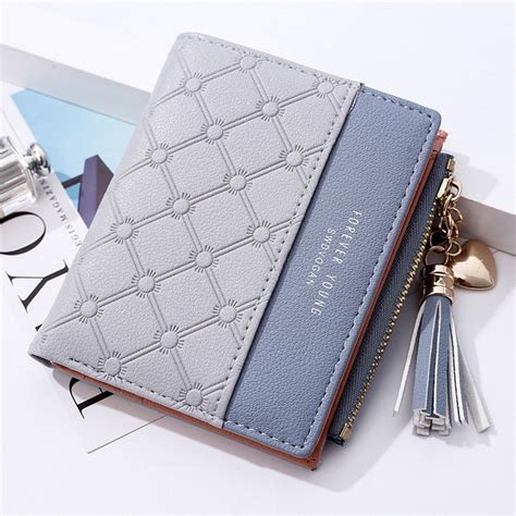 Fashion Women Short Wallets Female Pu Leather Wallet Ladies Purse
