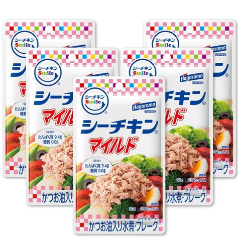 【楽天市場】はごろもフーズ シーチキンsmile マイルド パウチ 50g×5個セット 送料無料：primesellerjapan 楽天市場店