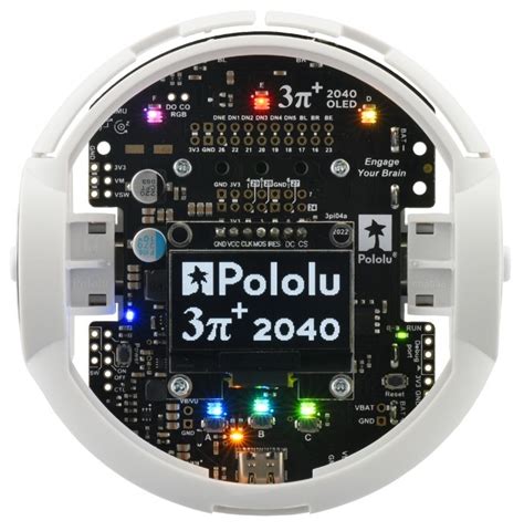 3pi Standard Edition Robot Platform With RP2040 Controller And MP 30