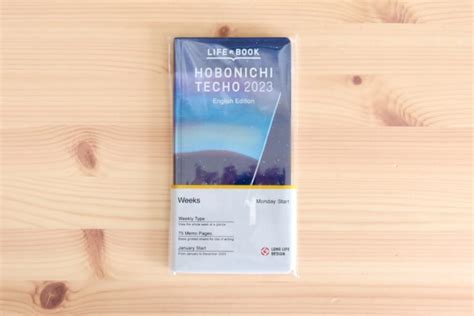ほぼ日手帳 2023 Weeks購入！オーロラ当番／英語版【ほぼ日歴6年】 家族で旅するサラリーマン