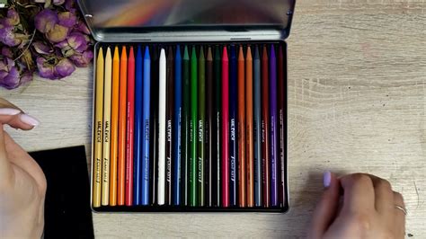 обзор на пастельные карандаши от "Малевич" монолитные карандаши - YouTube