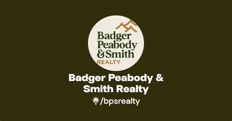 Badger Peabody Smith Realty Instagram Facebook Linktree