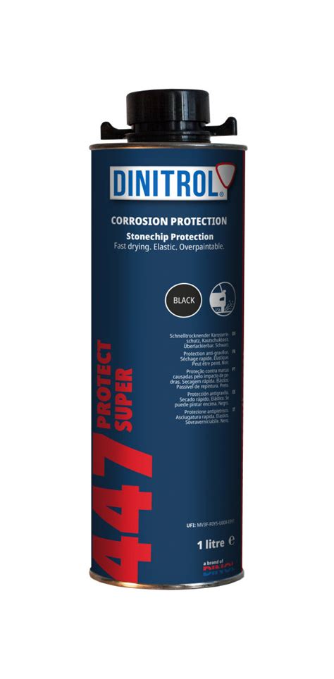 Dinitrol 447 Steinschlagschutz 1 Liter schwarz mit Zink-Additiven, 13,95