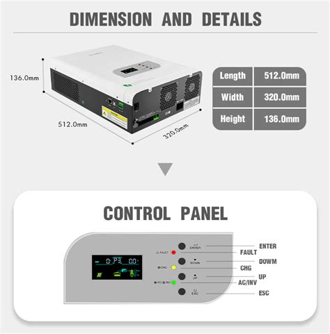Pure Sine Wave 1kva 2kva 3kva 4kva 4kw 5kva 220v 230v Off Grid Solar