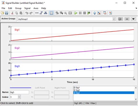 Signal Groups Matlab Simulink