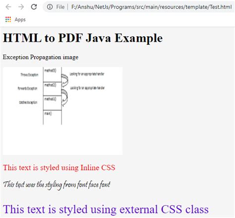 HTML To PDF In Java Flying Saucer And OpenPDF Tech Tutorials