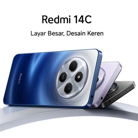 Redmi 14c Resmi Hadir Di Indonesia Harga Mulai Rp1 5 Jutaan • Jagat Gadget