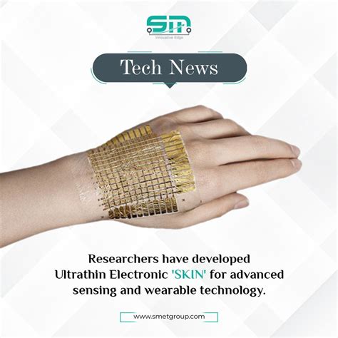 Technews Tech Techinnovation Smet Electronicskin Skin Technology