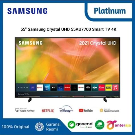 Jual Samsung Led Tv Ua55au7700 Smart Tv Led 55 Inch Crystal Uhd 4k