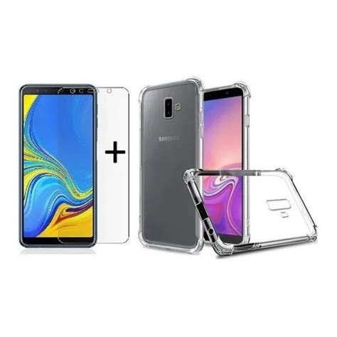 Kit Capinha J6 E Película 3d Para Celular Samsung J6 Capinha Queda