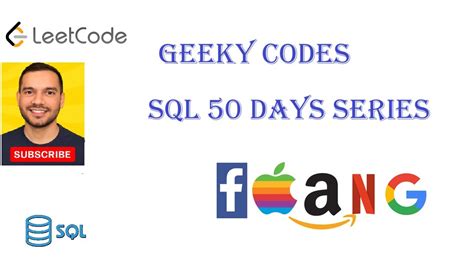 Leetcode 1321 Sql Questions Solved Moving Average Youtube