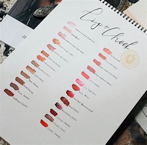 Lip Cheek Swatches Maskcara Beauty Lip Swatches Online Makeup