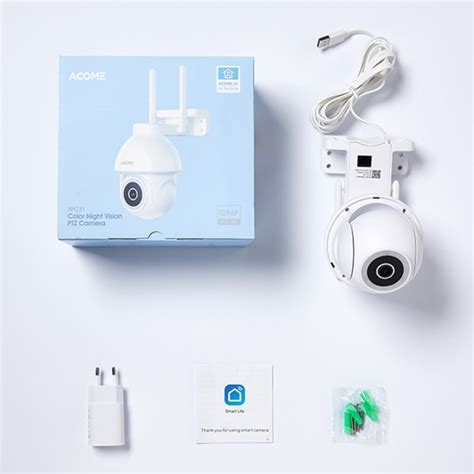 Camera Cctv Indoor Outdoor Acome Apc8s Smart Camera Bohlam 4mp 1440p