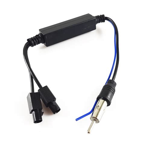 Alimentator Semnal Antena Radio Fm Am Fakra Dual Cu Adaptor