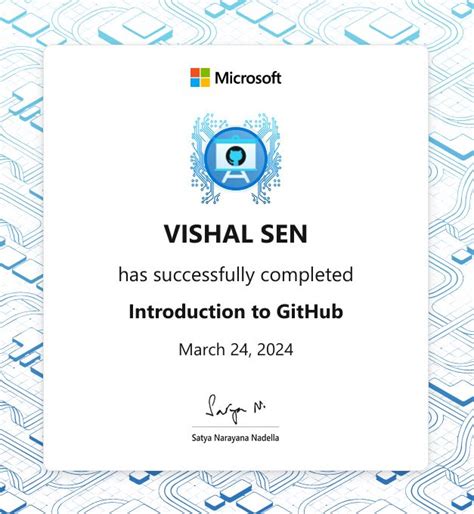 Vishal Sen On Linkedin Github Fundamentals Microsoft Account Learning
