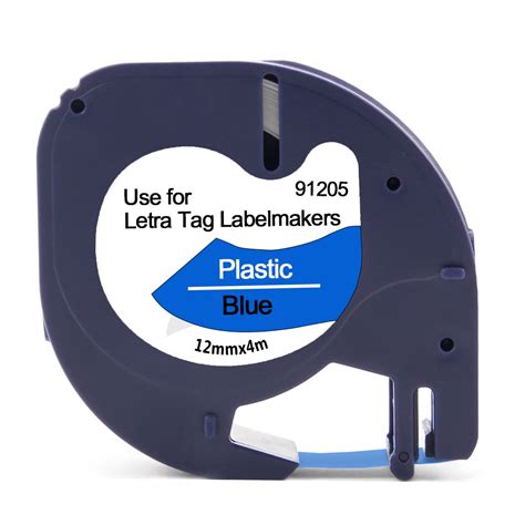 Ready Stock Compatible Dymo Letratag Label Tape Dymo Letra Tag Refill
