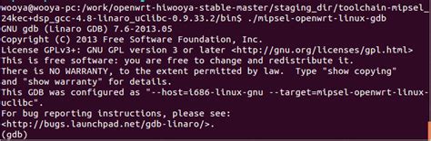 Openwrt下使用gdbserver调试openwrt 怎么生成 Coredump Csdn博客
