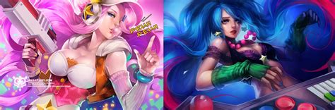 Arcade Miss Fortune And Arcade Sona By Na Young Irene Lee Aka Ippus