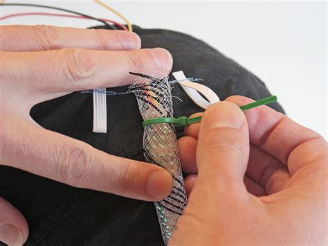 Assembling The Headpiece Neopixel Cyber Falls Wig Adafruit Learning System