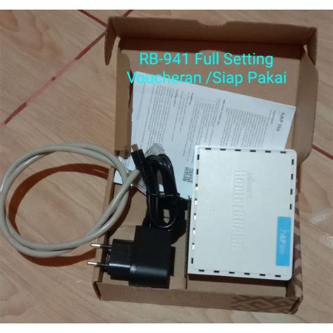 Jual MIKROTIK Shopee Indonesia