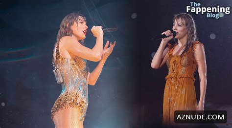 Taylor Swift Sizzles In Sexy Rain Performance At Foxboroughs Eras Tour Aznude