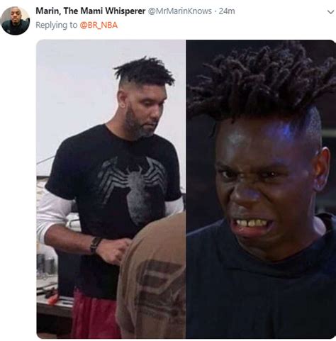 Tim Duncan S New Hairdo Has The Internet Comparing Him To Savage The Nutty Professor Character