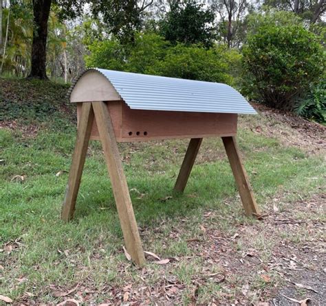 Long Langstroth Horizontal Bee Hive Long Lang Australian