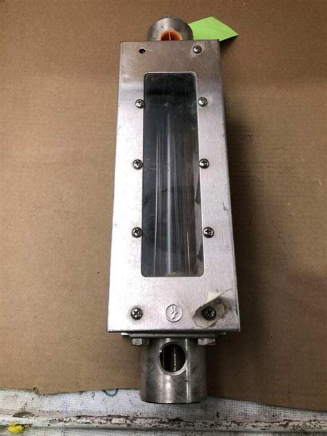 Ametek Enclosed Liquid Velocity Flow Meter 30gpm 70°f Moses B Glick