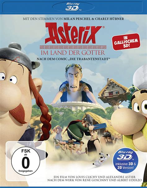 Asterix im Land der Götter 3D Blu ray 3D 2D Blu ray