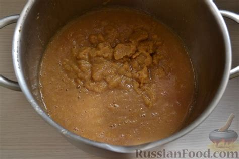 Рецепт Яблочное пюре на зиму на