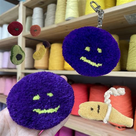 안양 터프팅공방 키링 원데이클래스 라운드 베리즈 네이버 블로그