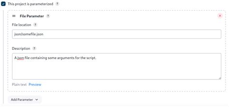 Using A File Parameter Inside A Docker Container In A Jenkins Pipeline
