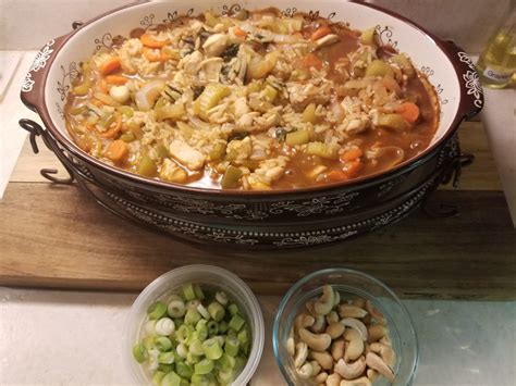 Garlic Cashew Chicken Casserole Cookingheartsmart